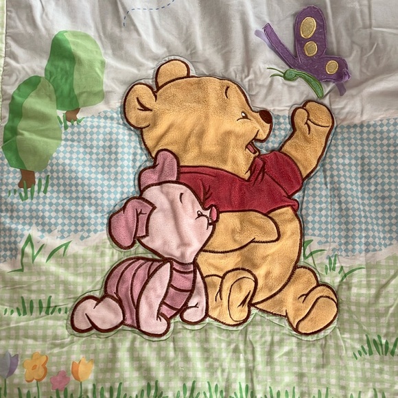 Disney | Other | Winnie The Pooh And Piglet Butterfly Blanket | Poshmark